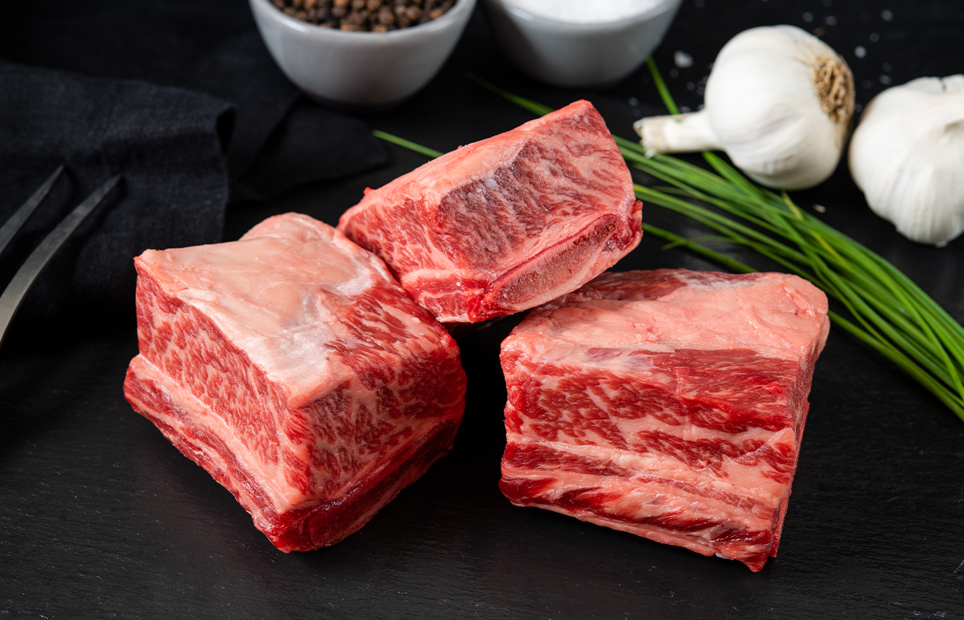 Natural American Wagyu Beef English Cut Short Ribs 2 Pkgs The Wagyu