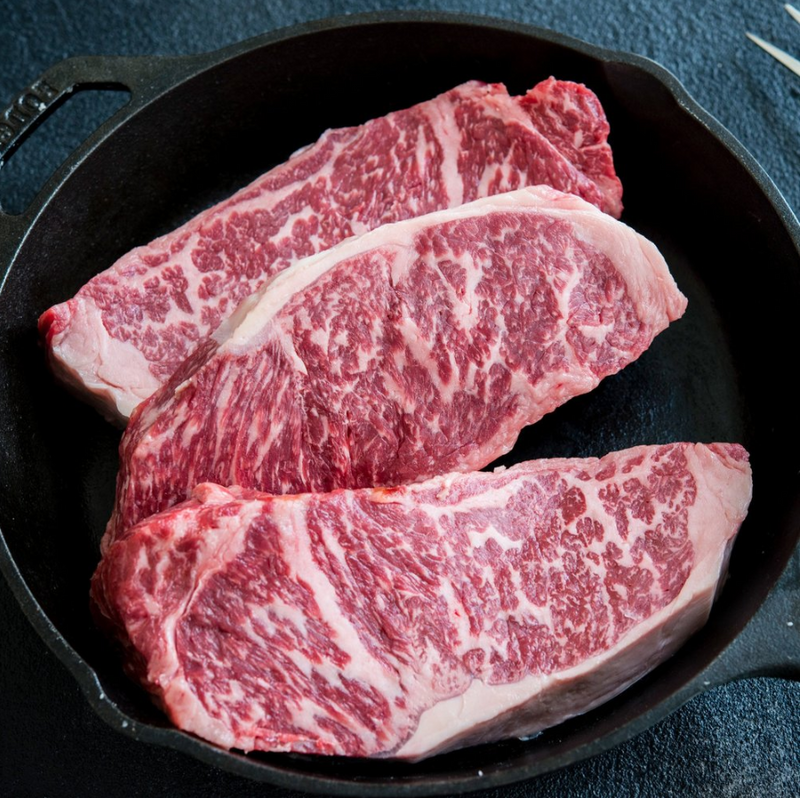 Natural American Wagyu Whole Boneless Striploin The Wagyu Shop