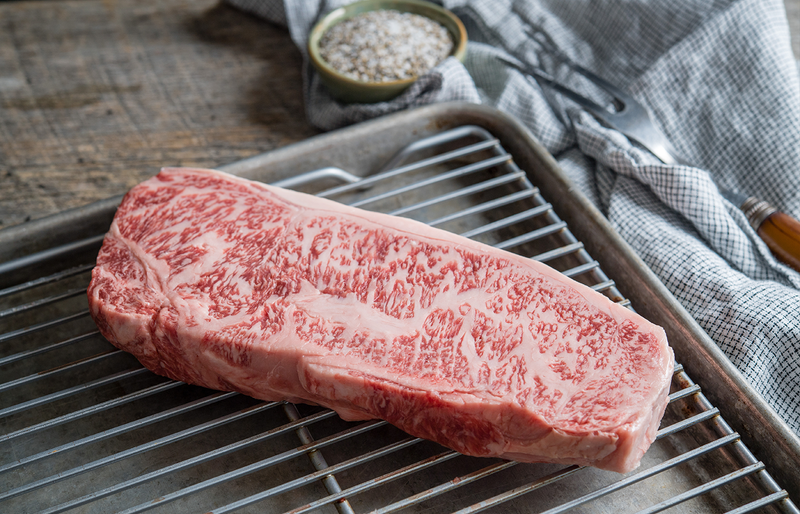 A5 Japanese Wagyu Striploin Steak Thick Cut The Wagyu Shop