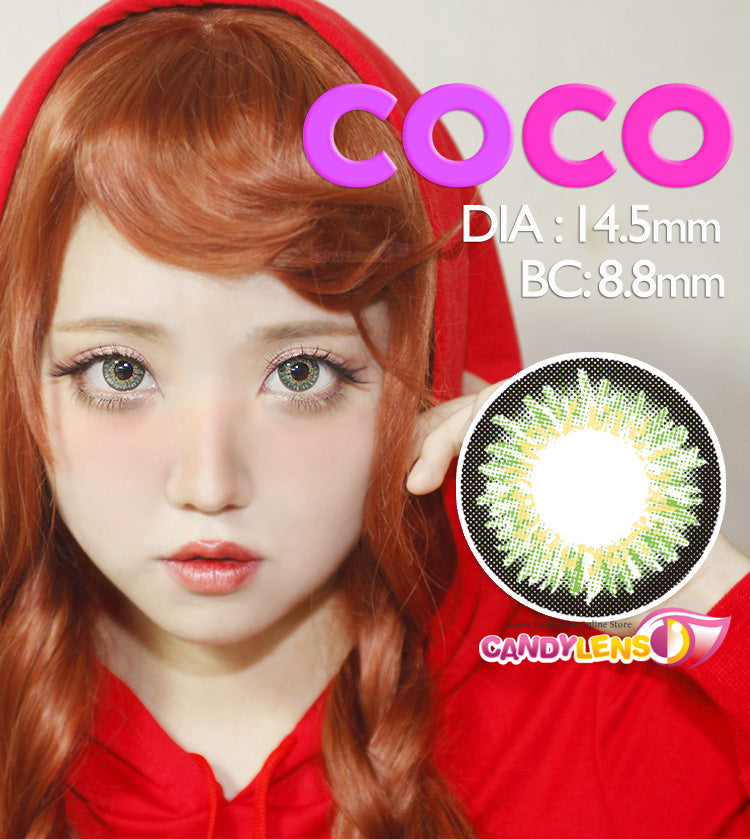 Royal Candy Gossip Green Color Contact Lens Candylens