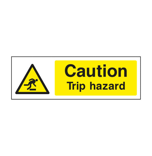 Caution Slip And Trip Hazard Safety Sign Cau001 Safet