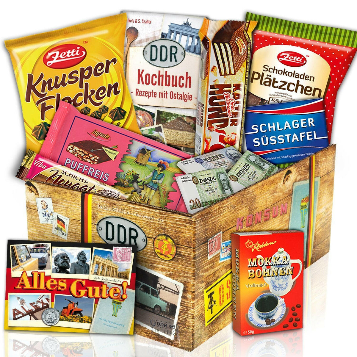 Geschenkset Ostpaket Schokoladenbox M Ddr Ostprodukte