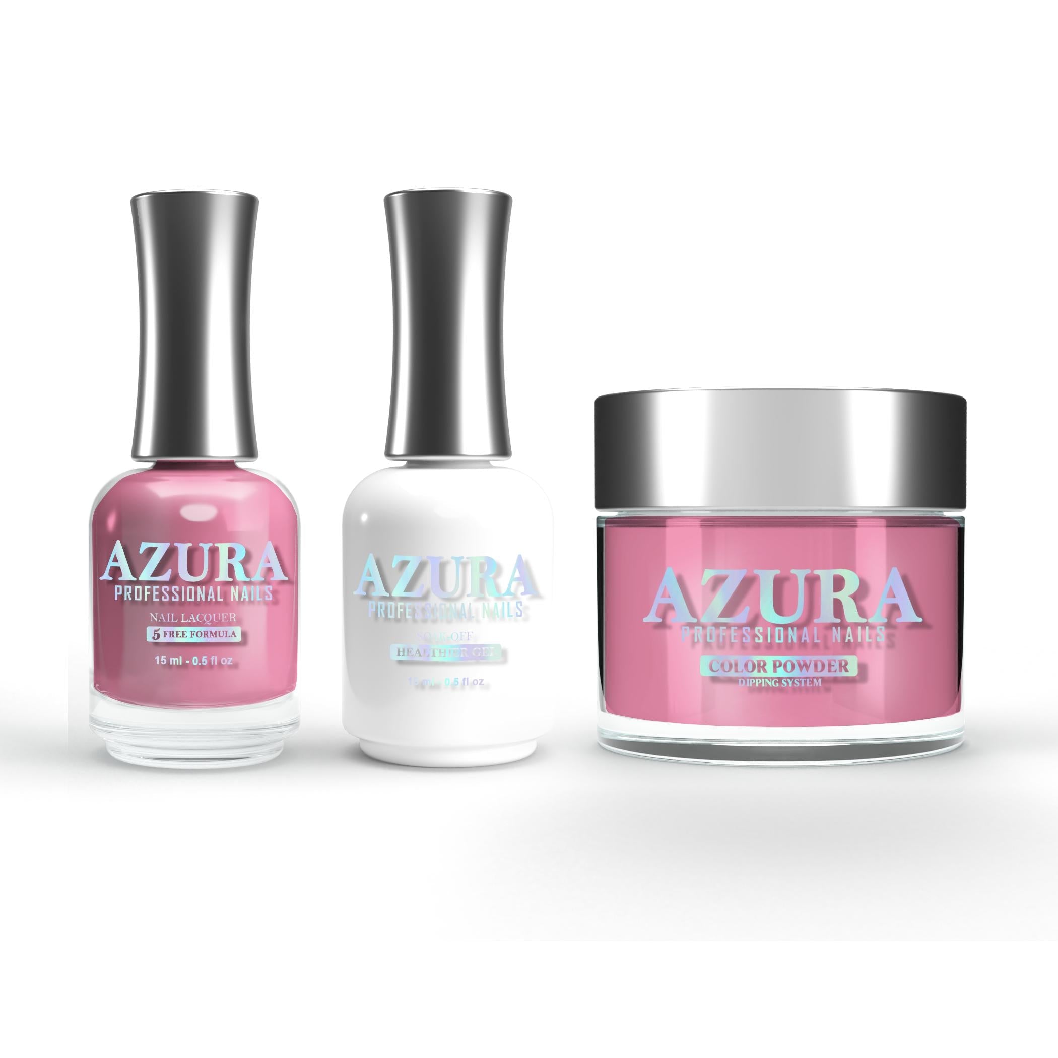 Combo 182 Azura 4in1 Set Powder Dip And Dap Gel Lacquer Nails Deal