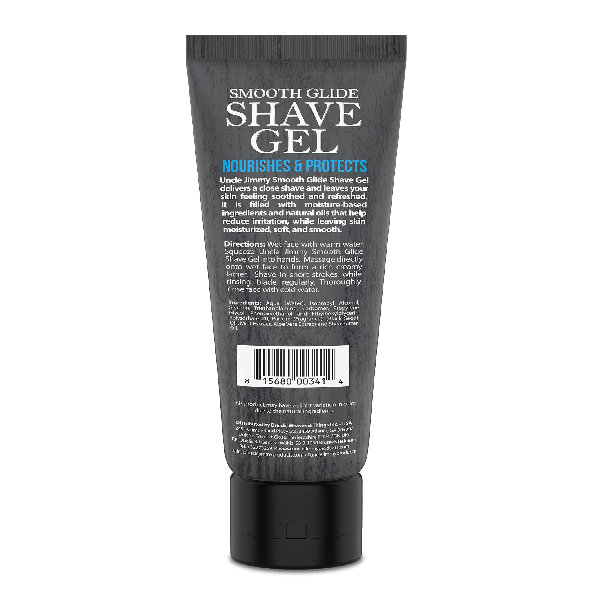 Smooth Glide Shave Gel Products For Men Uncle Jimmy Products