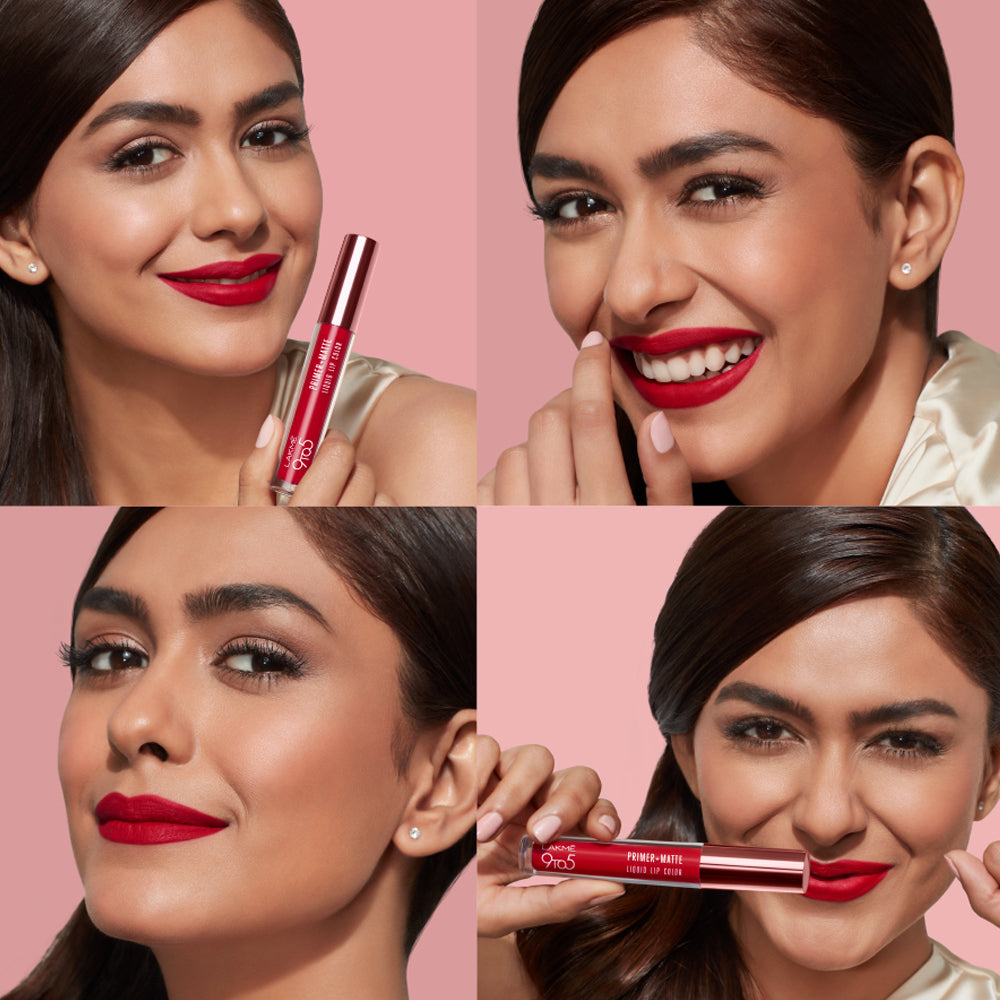 Lakmé 9to5 Primer Matte Liquid Lip Color Lakme