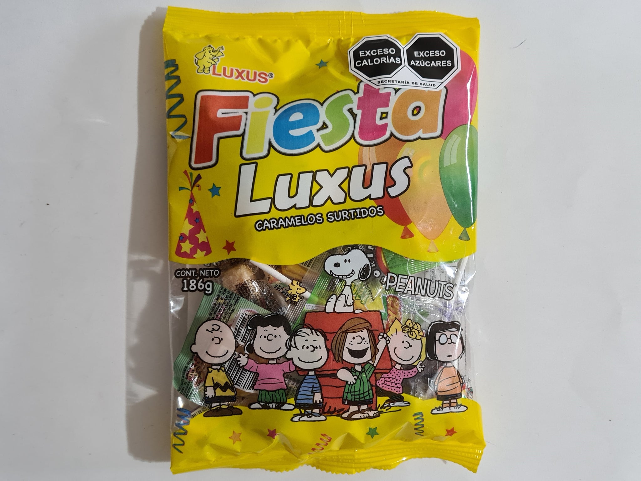 Paquete Fiesta Luxus Bolito Tm 186 Gr27 Pz El Mundo De Los Dulces