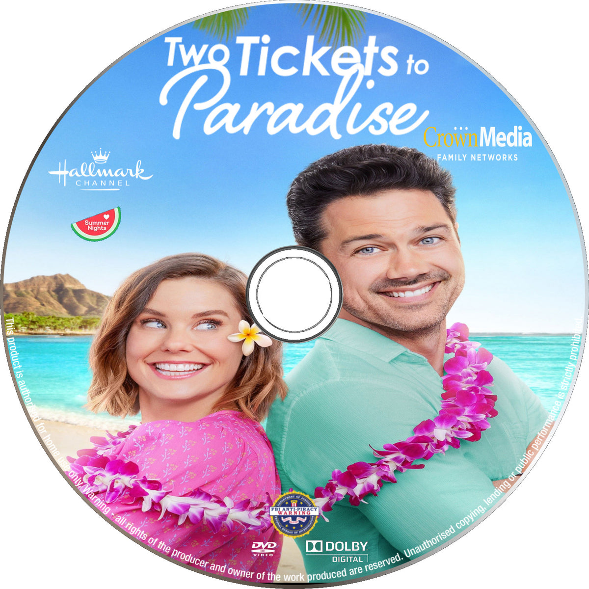 Two Tickets To Paradise Dvd Disc Only 2022 Seaview Square Cinema