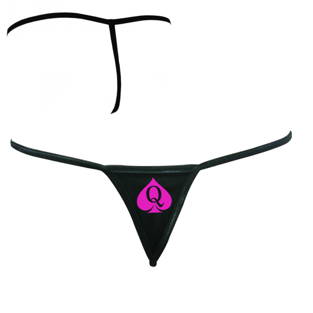 Sexy Bbc Black Queen Of Spades Variety Of Logo Colors Fetish Bra