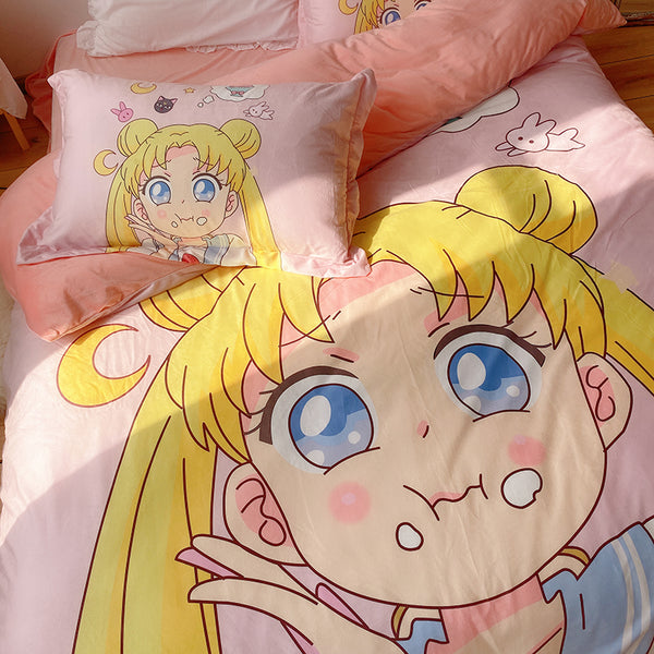 Sailormoon Usagi Bedding Set Jk2012 Juvkawaii