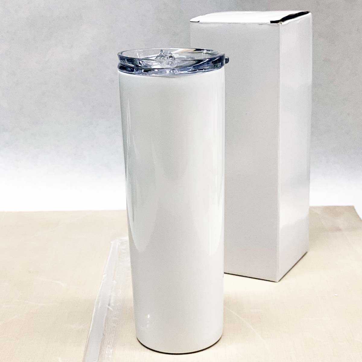 20 Oz Straight Up Skinny Stainless Steel Insulated Blank Tumblers With