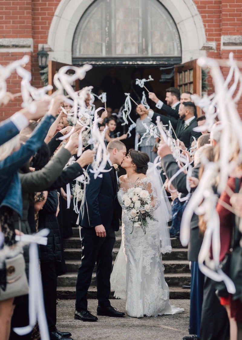 Unique Wedding Exit Toss Ideas