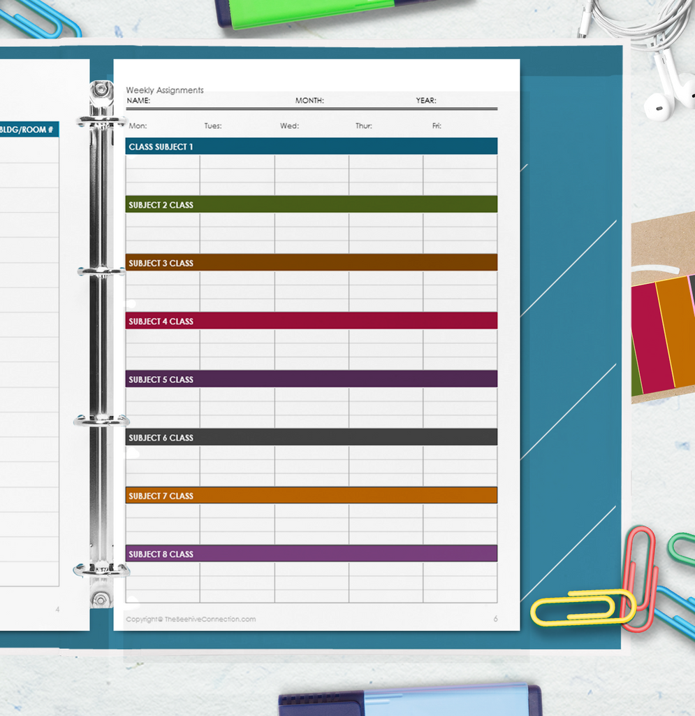 The Ultimate Student Planner 2022 2023 The Beehive Connection