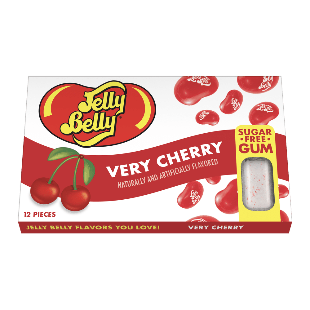 Jelly Belly Gum Very Cherry Sugar Free Gum My American Shop