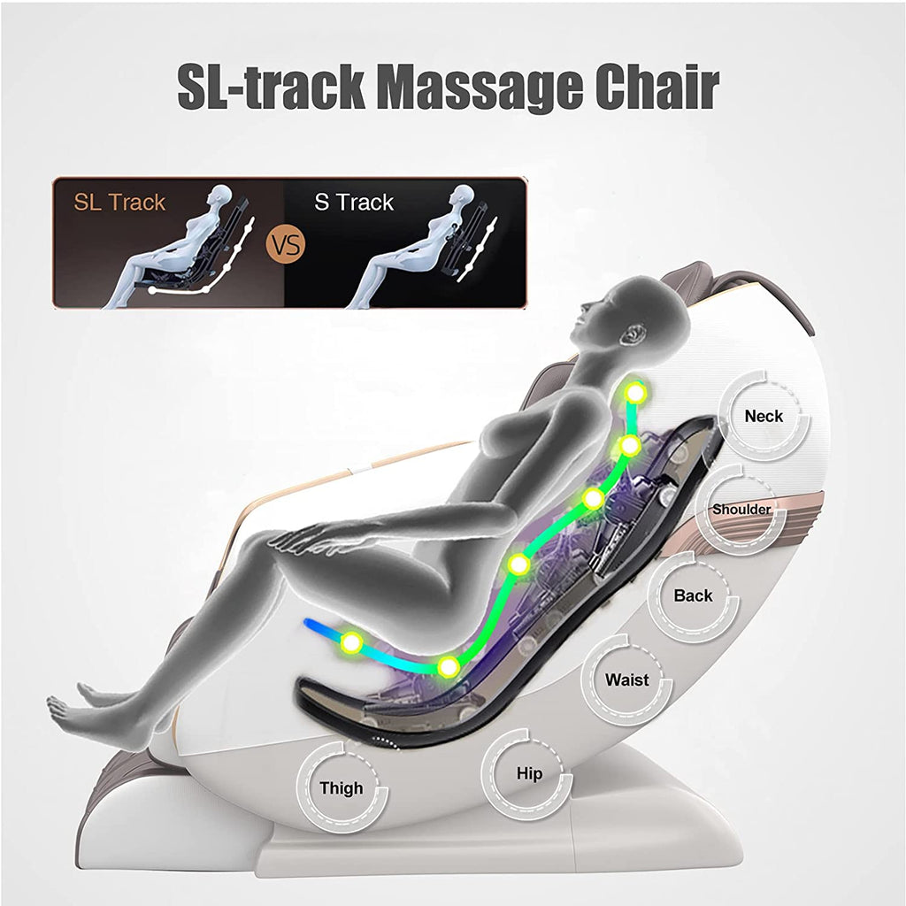 Real Relax® Ps3100 Massage Chair Zero Gravity Sl Track Massage Chair