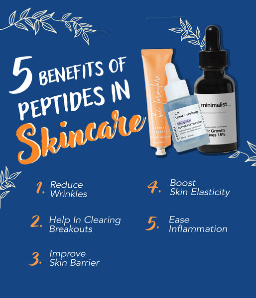 Peptides In Skincare Benefits And What They Do