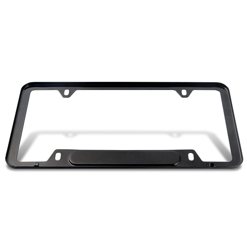 Jeep Black Stainless Steel Metal License Plate Frame New 2pcs Makotojdm