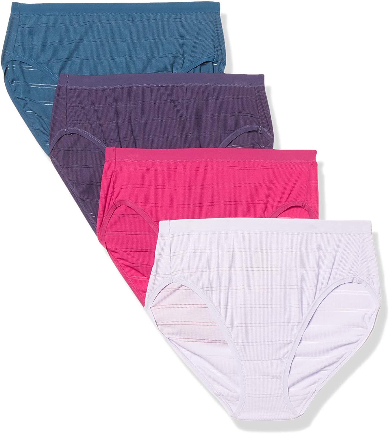 43cff4 Hanes Womens Ultimate Comfort Flex Fit Hi Cut 4 Pack