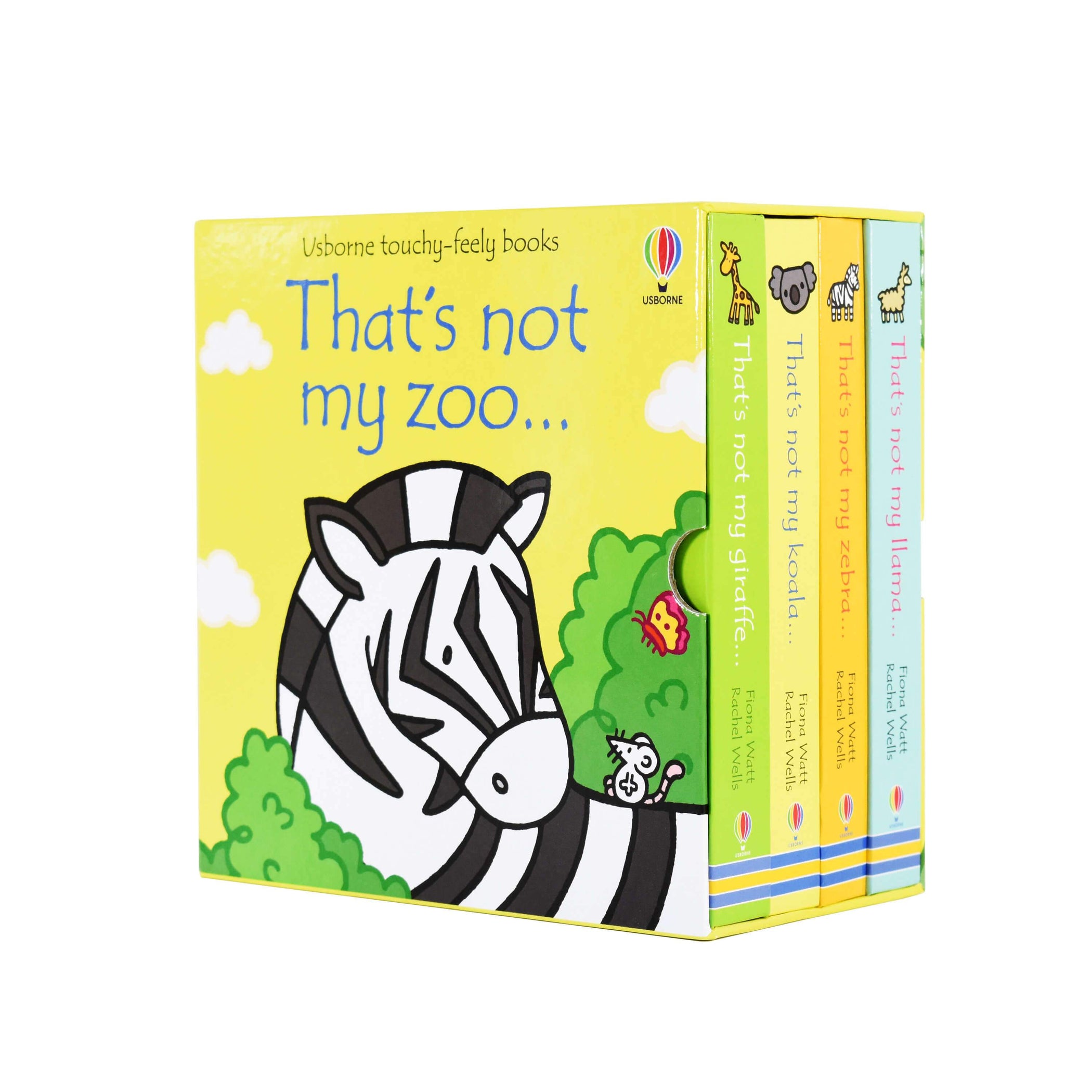 Thats Not My Zoo Collection Usborne Touchy Feely 4 Books Box Set Fio