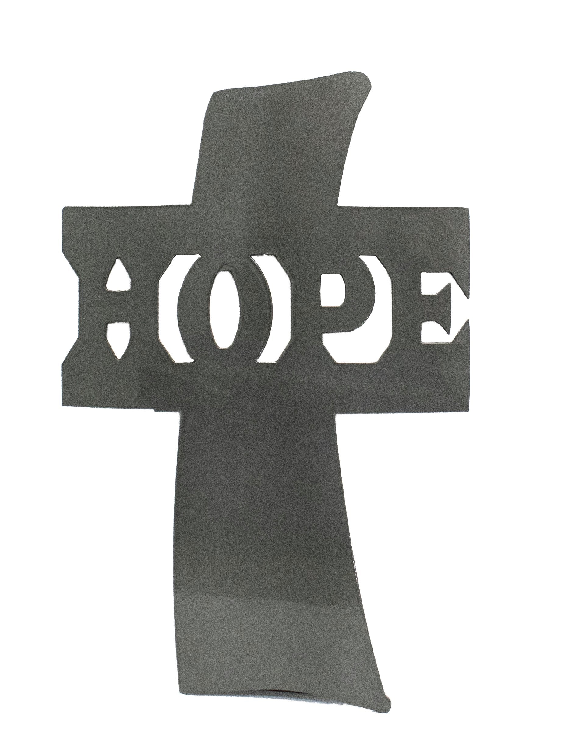 Faith Hope Love Cross Metal Wall Art 5j Custom Designs