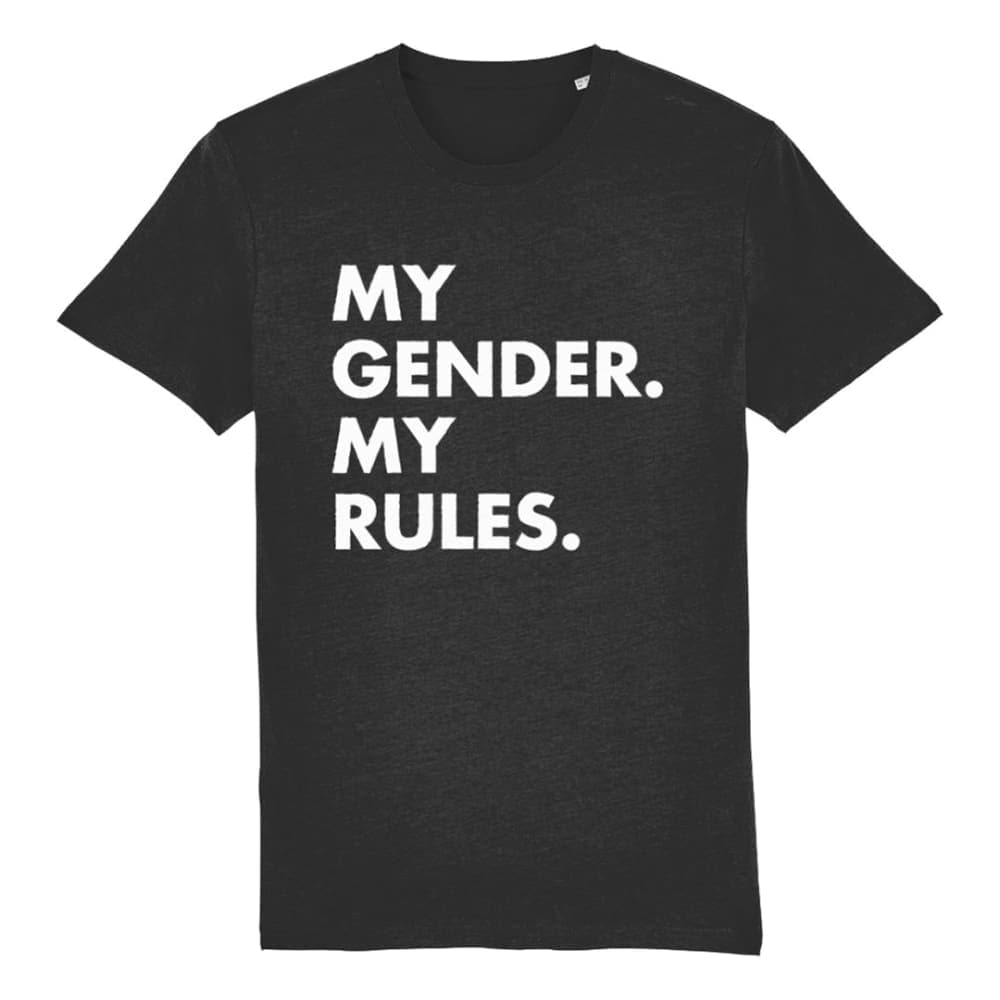 My Gender My Rules Trans Pride T Shirt Rainbow And Co