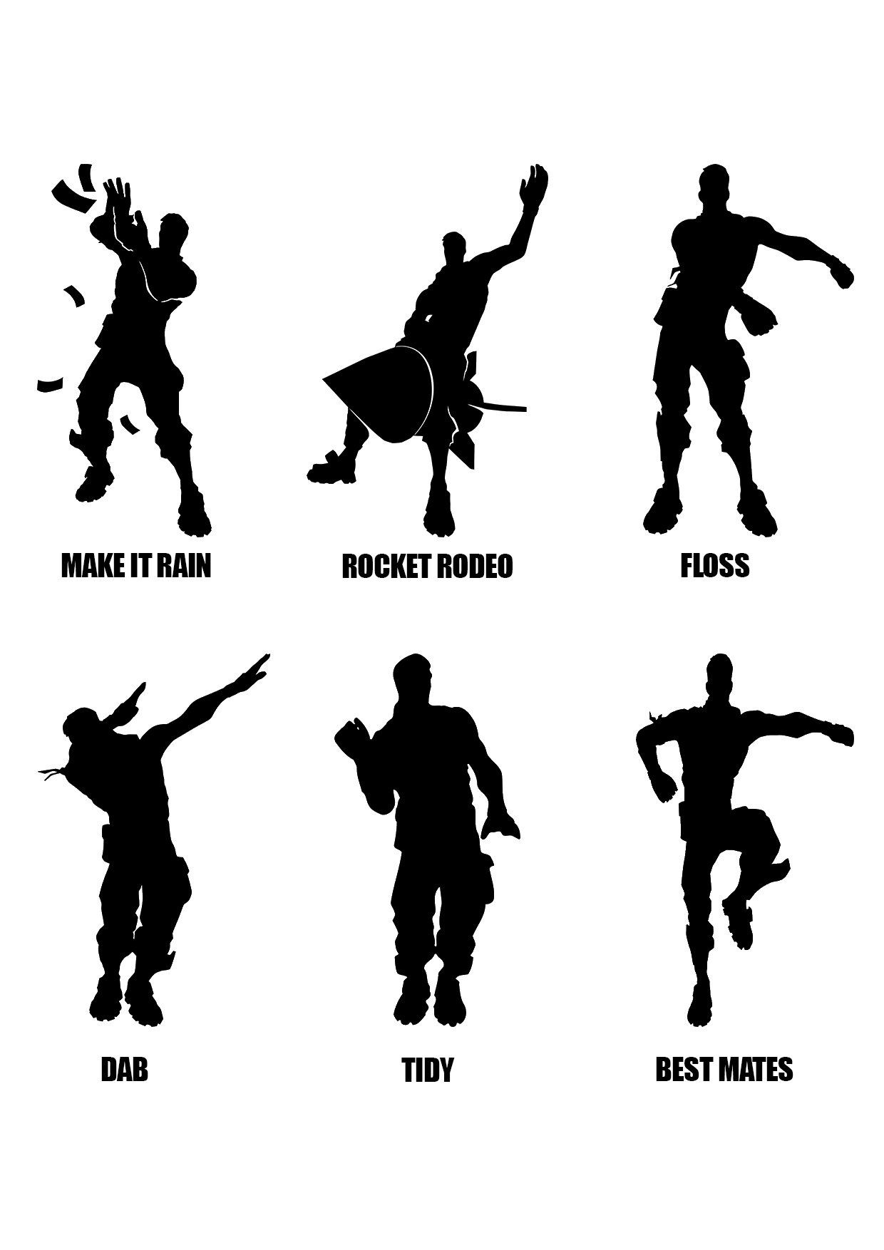 Fortnite Dab Svg