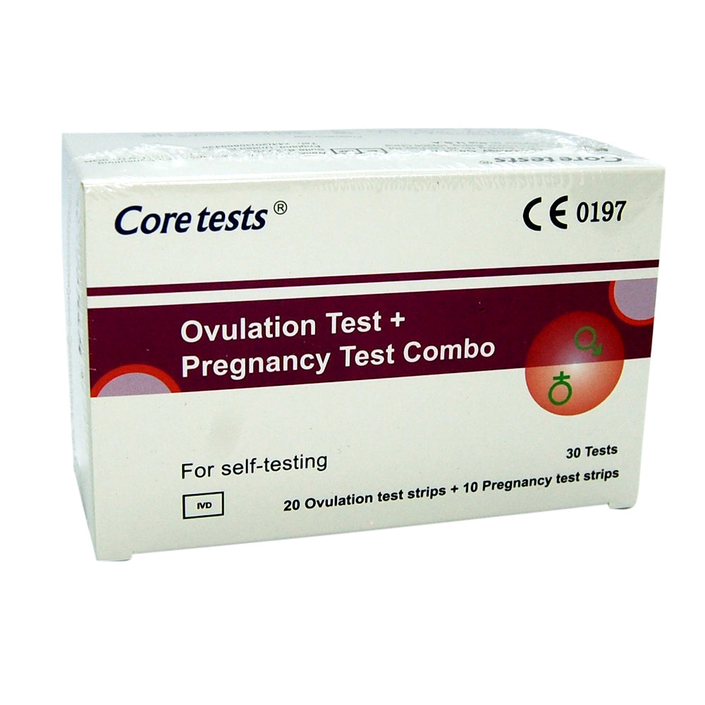 Coretests Ovulation Plus Coretests Pregnancy Tests