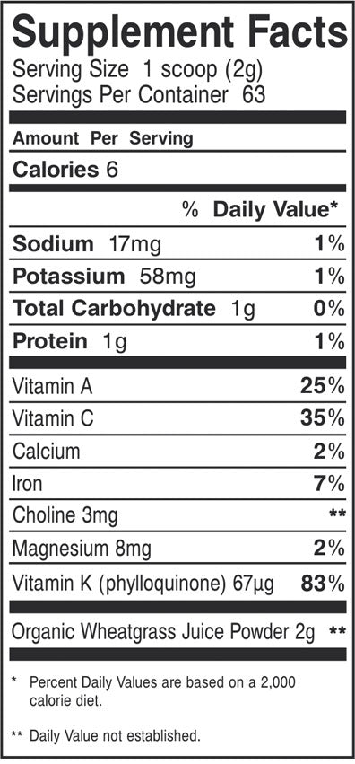 Wheatgrass Juice Powder Usda Organic Opportuniteas