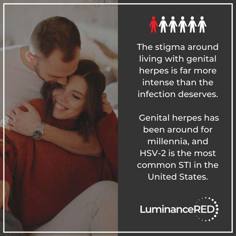 10 Things You Need To Know About Living With Genital Herpes Luminance Red