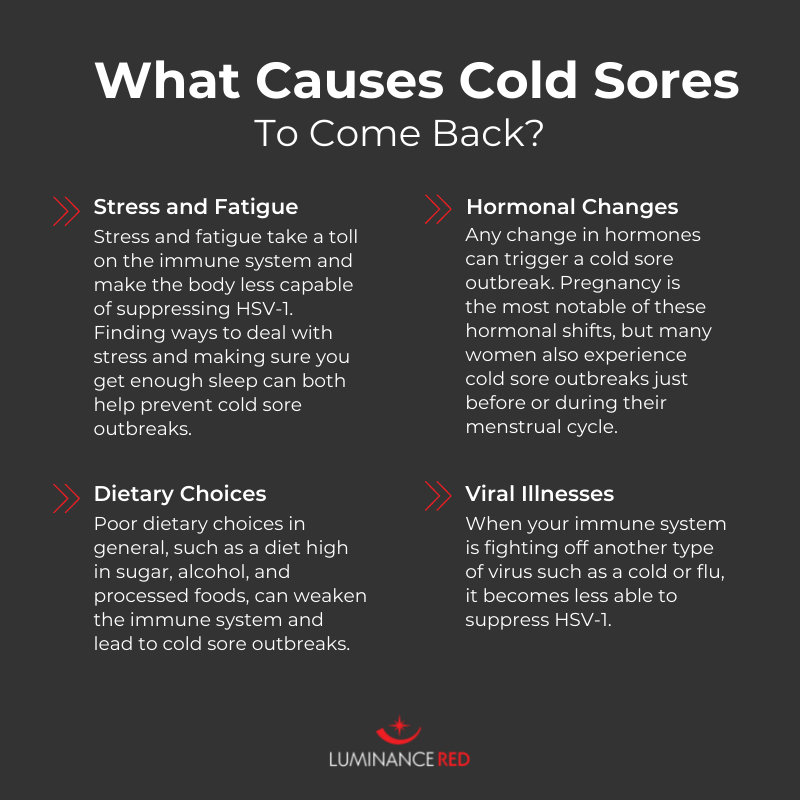 What Causes Cold Sores The Ultimate Guide Luminance Red