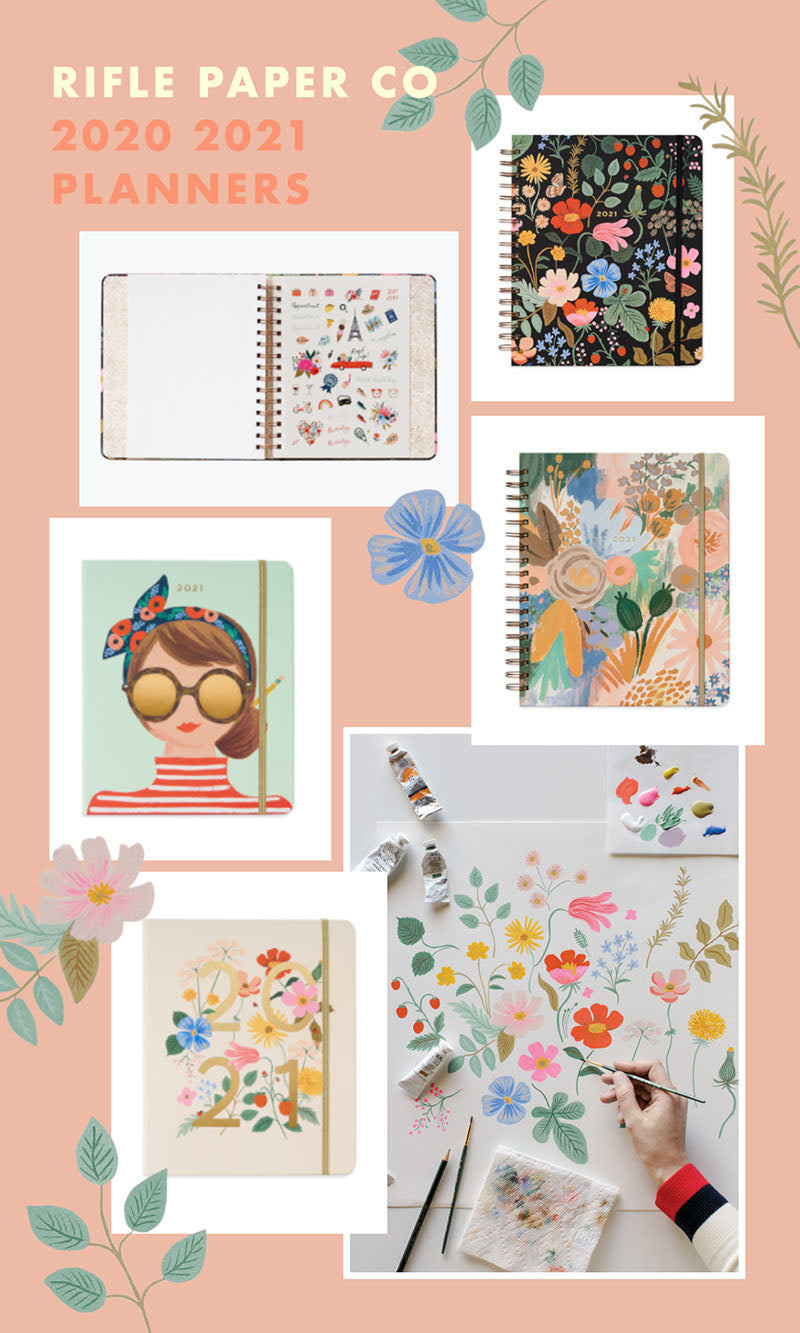 Rifle Paper Co 2020 2021 Planners Papermash Uk