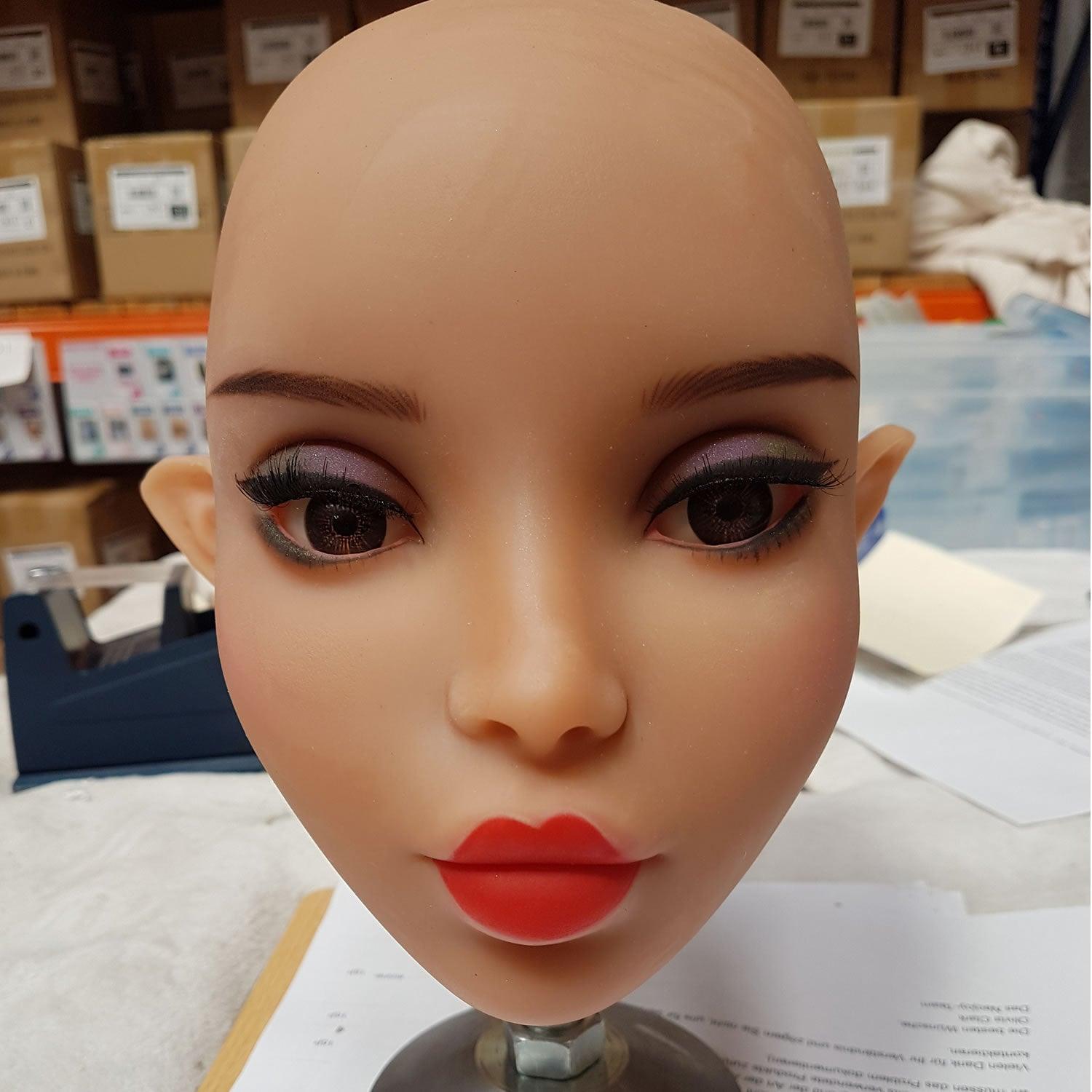 Soulmate Doll Sophia Sex Doll Head Light Brown Lucidtoys