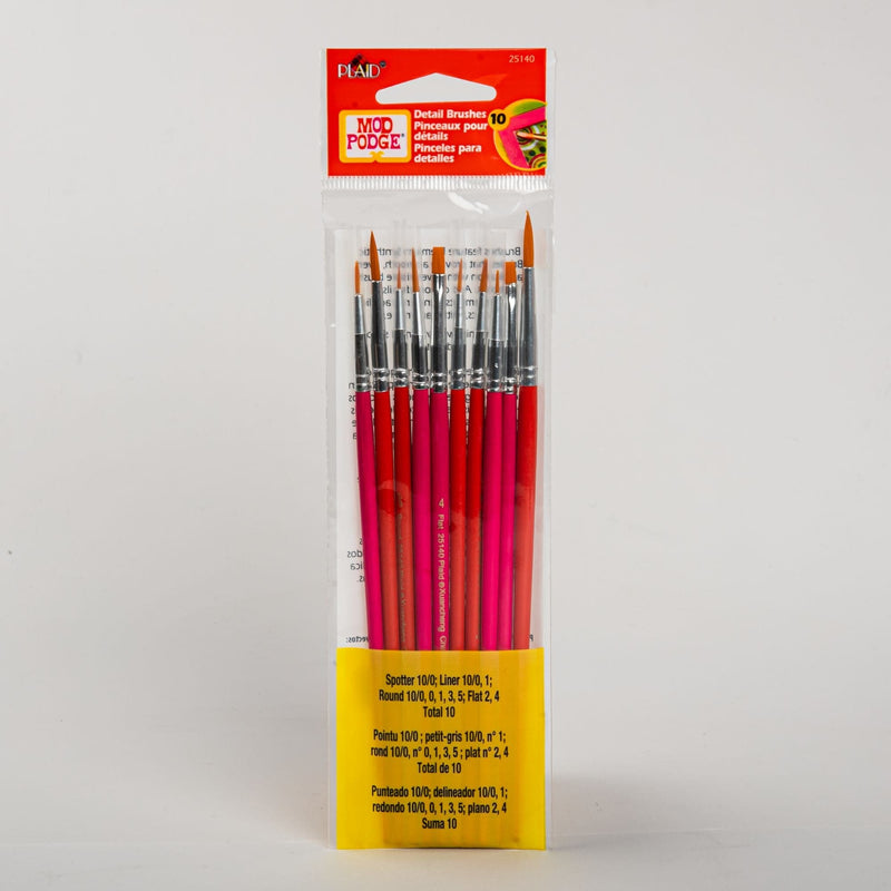 Mod Podge Brush Set 10pkg