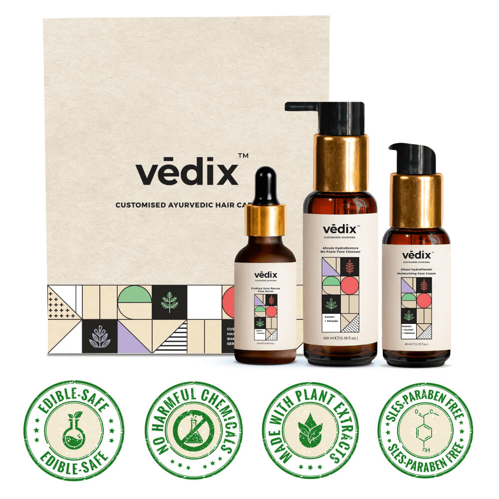 Vedix Indias 1st Customised Ayurvedic Skin Care Regimen