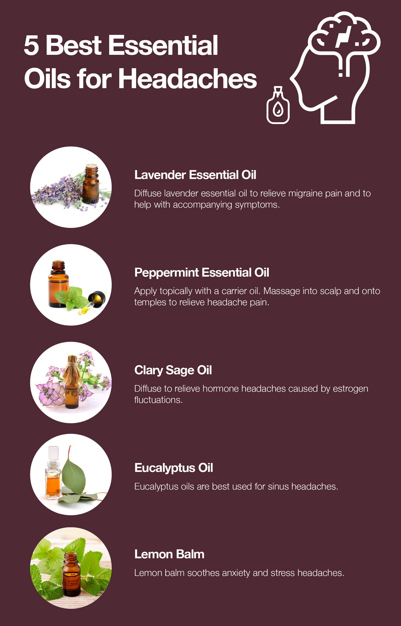 Have Migraines Learn How To Use Essential Oils For Headaches The