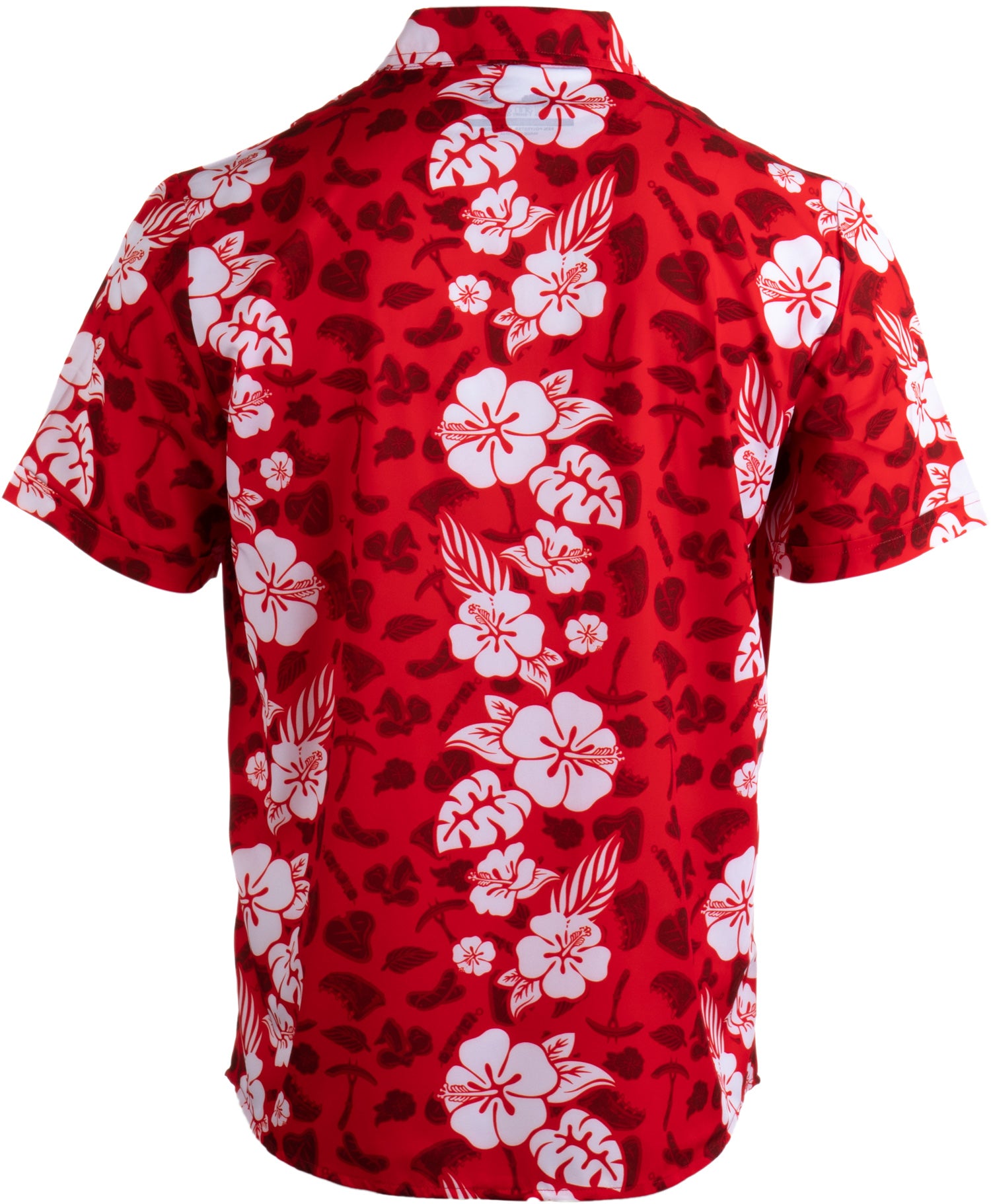 Meats In The Sun Funny Bbq Grilling Hawaiian Button Down Polo Party