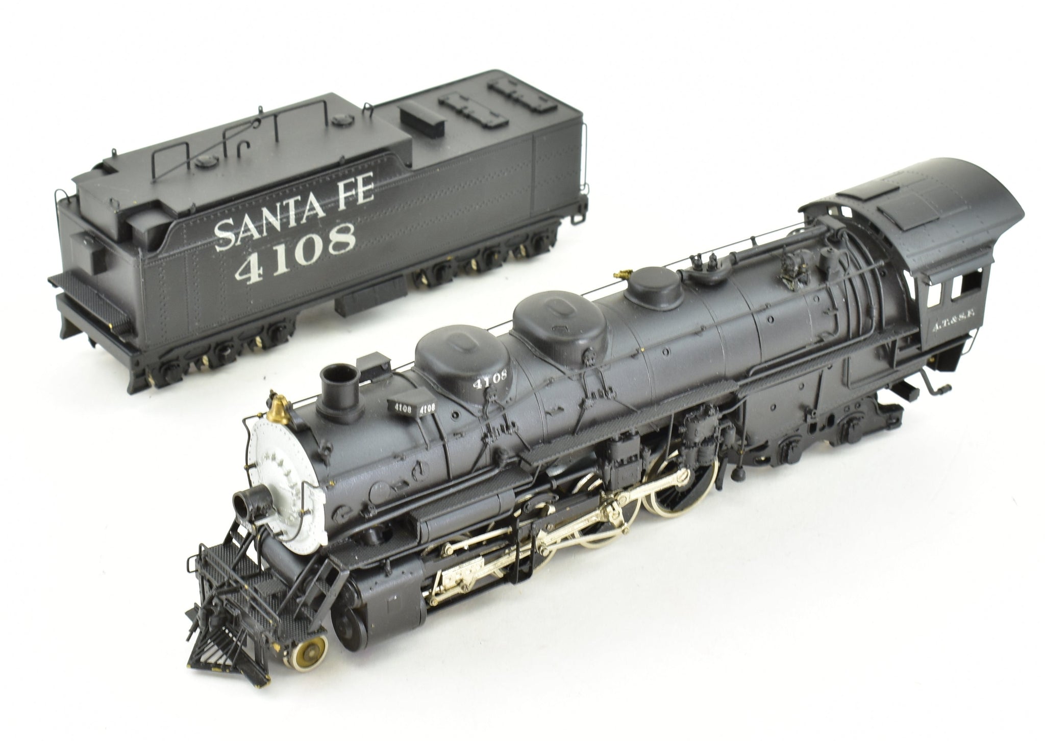 Ho Brass Pfm United Atsf Santa Fe 2 8 4 Berkshire Custom Painted