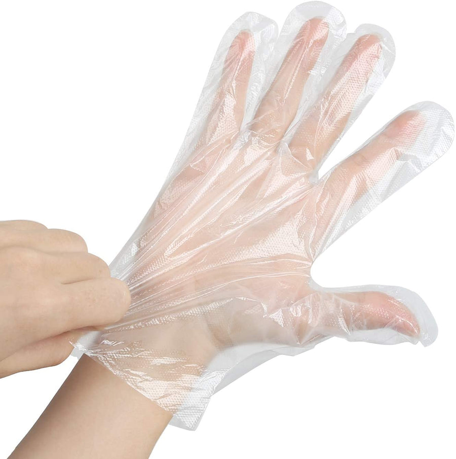 Disposable Plastic Gloves One Size 3p Per Glove Jean Patrique