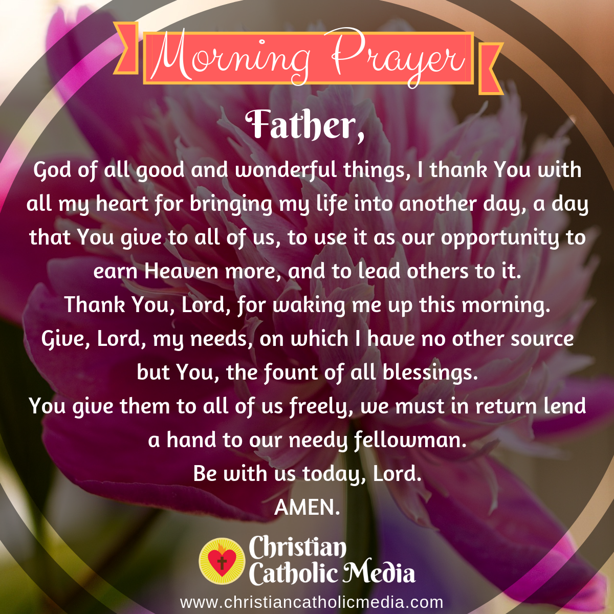 Catholic Morning Prayer Monday 6 22 2020 Christian Catholic Media