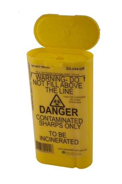 Sharps Disposal Kit Portable Harm Reduction Solmed Online Medical