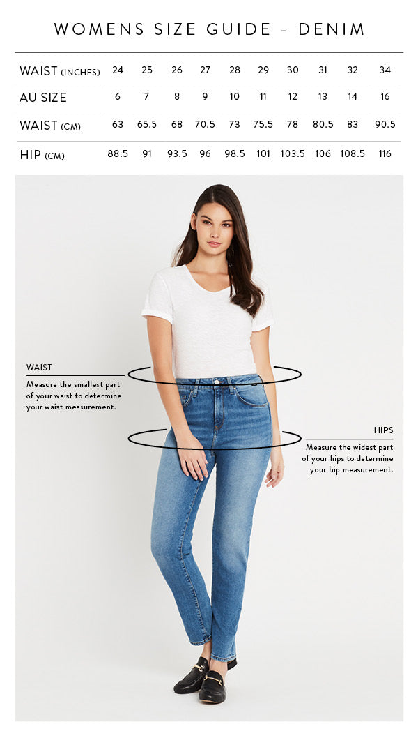 Womens Size Guide Mavi Jeans Australia Mavi Au