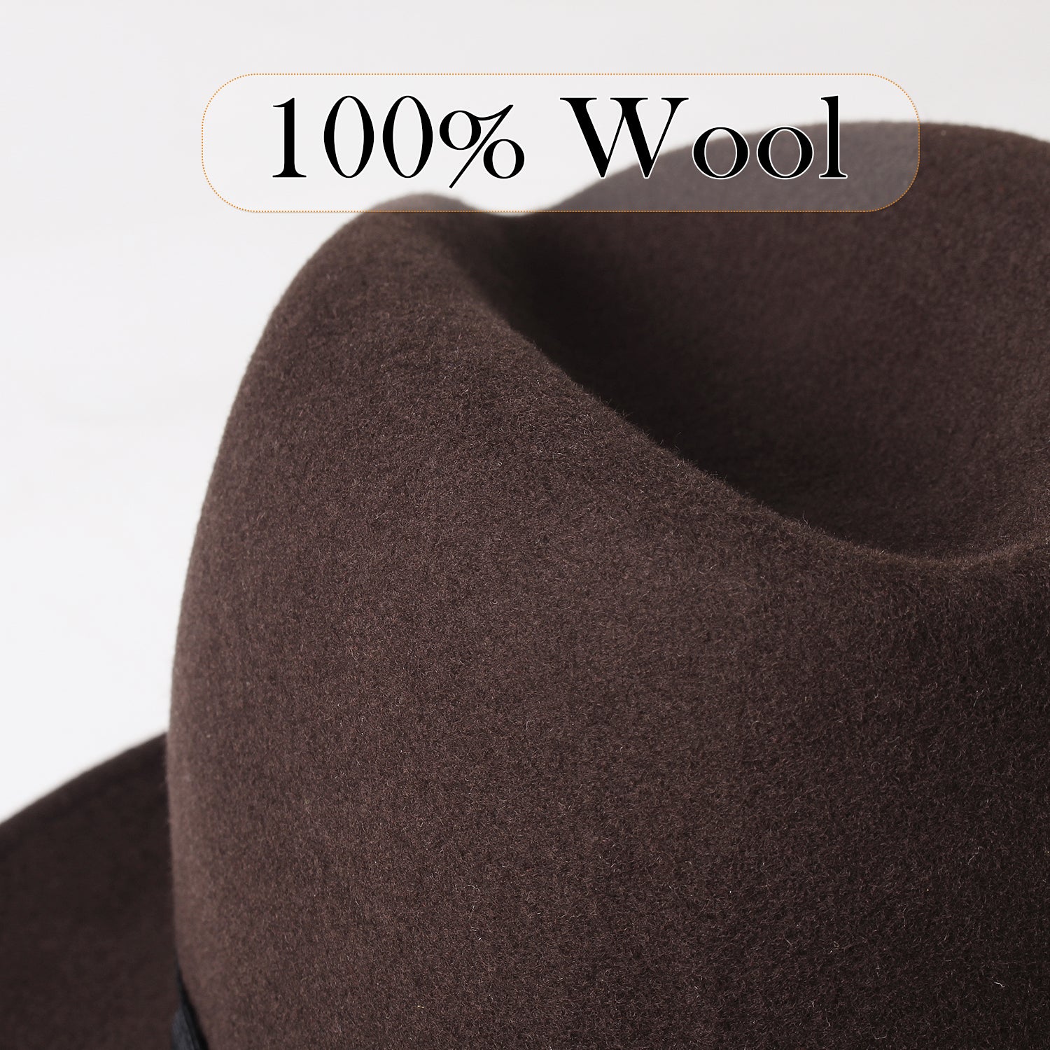 Furtalk Fedora Hats For Men Women 100 Australian Wool Felt Wide Brim