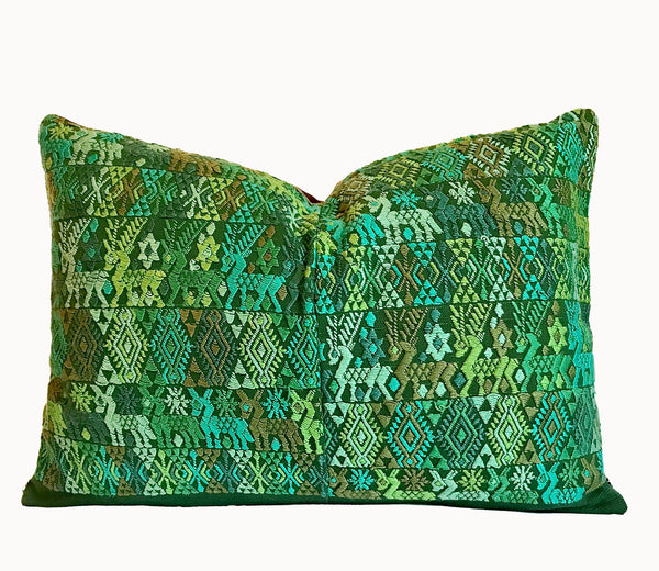 Vintage Textile Pillows Guatemalan Huipiles Lamour Artisans