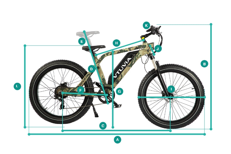 Vtuvia Sn100 750w 26 Fat Tire 48v Electric Mountain Bike