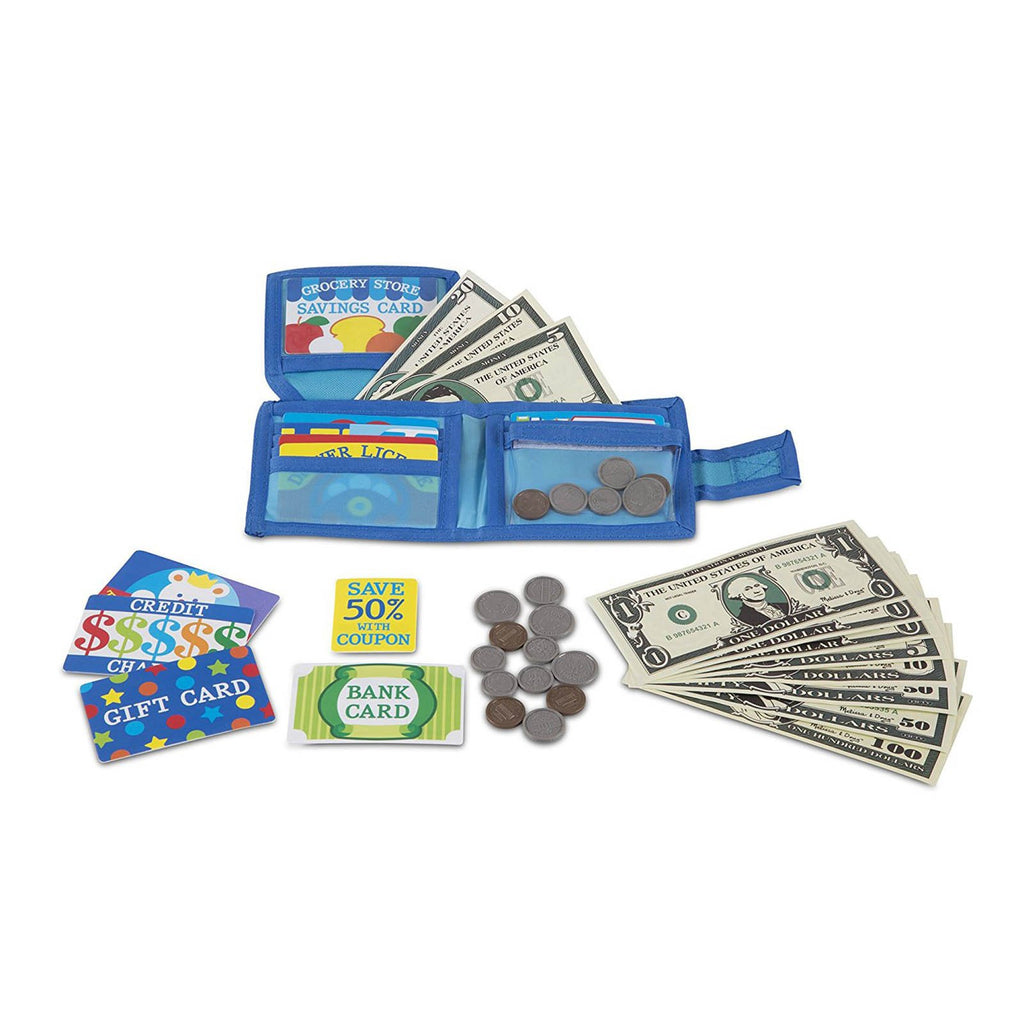 Melissa And Doug Pretend To Spend Wallet Play Set Radar Toys