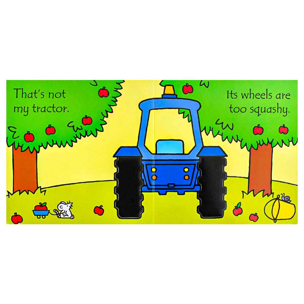 Usborne Thats Not My Tractor Touchy Feely Book Booghe