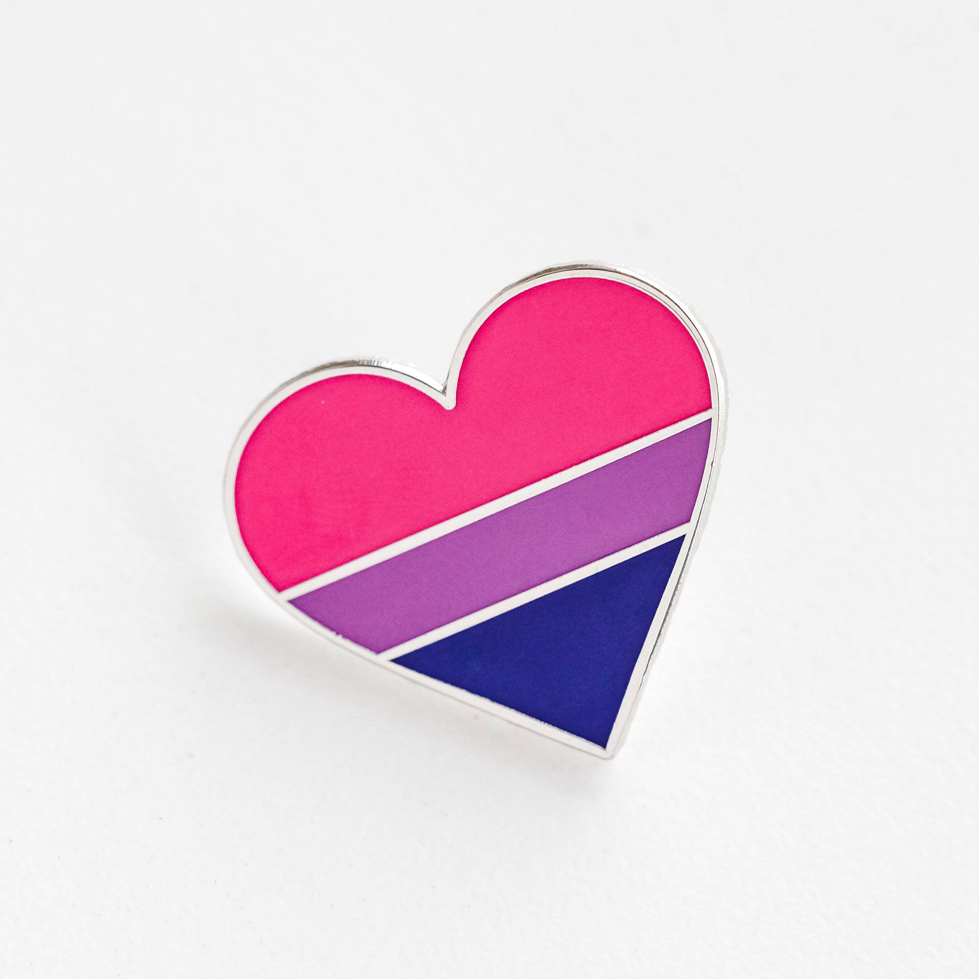 Bisexual Heart Pride Flag Enamel Pin Dream Maker Pins Reviews On