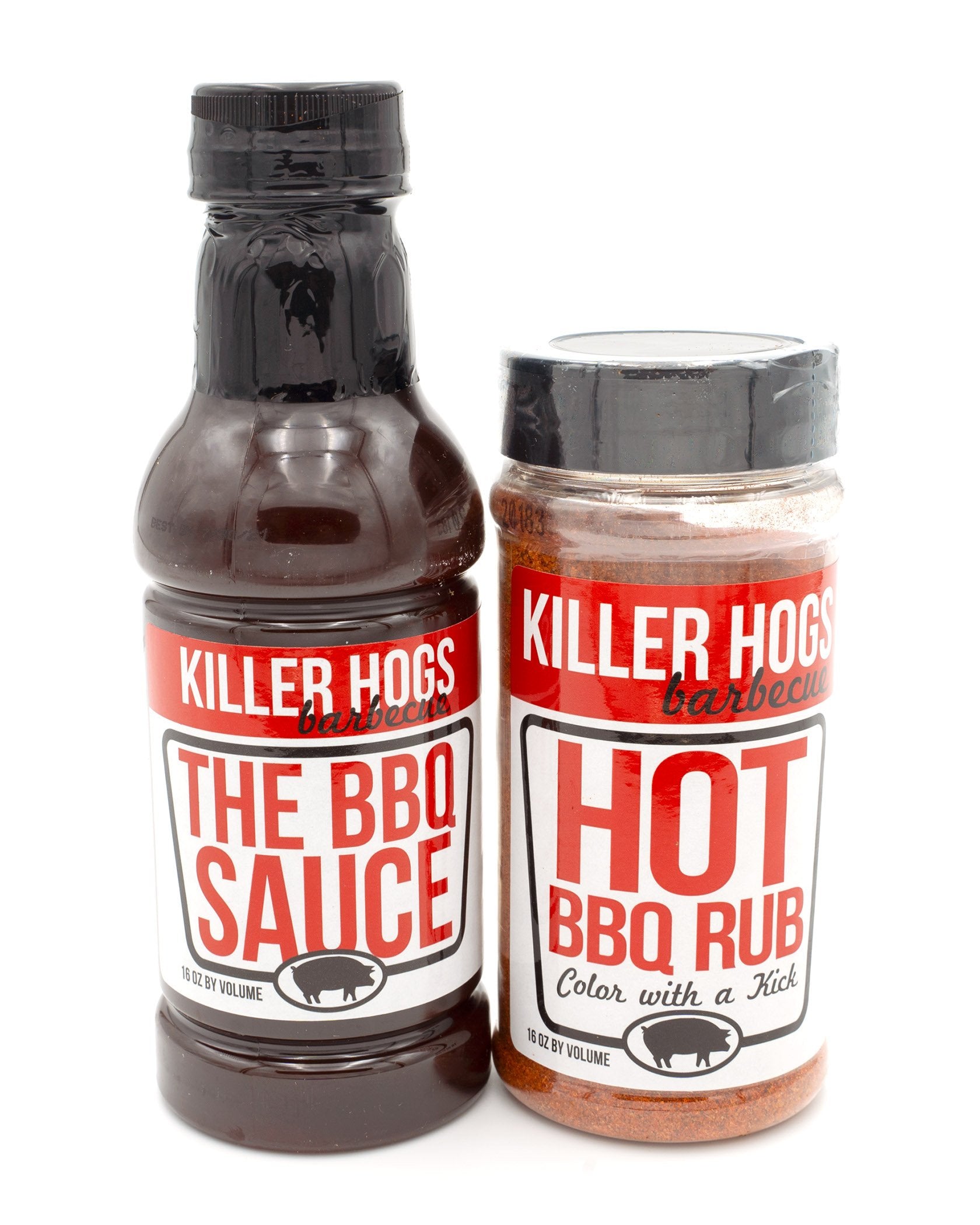 Killer Hogs 2 Pack Bbq Sauce And Hot Bbq Rub Grumpy Man Foods