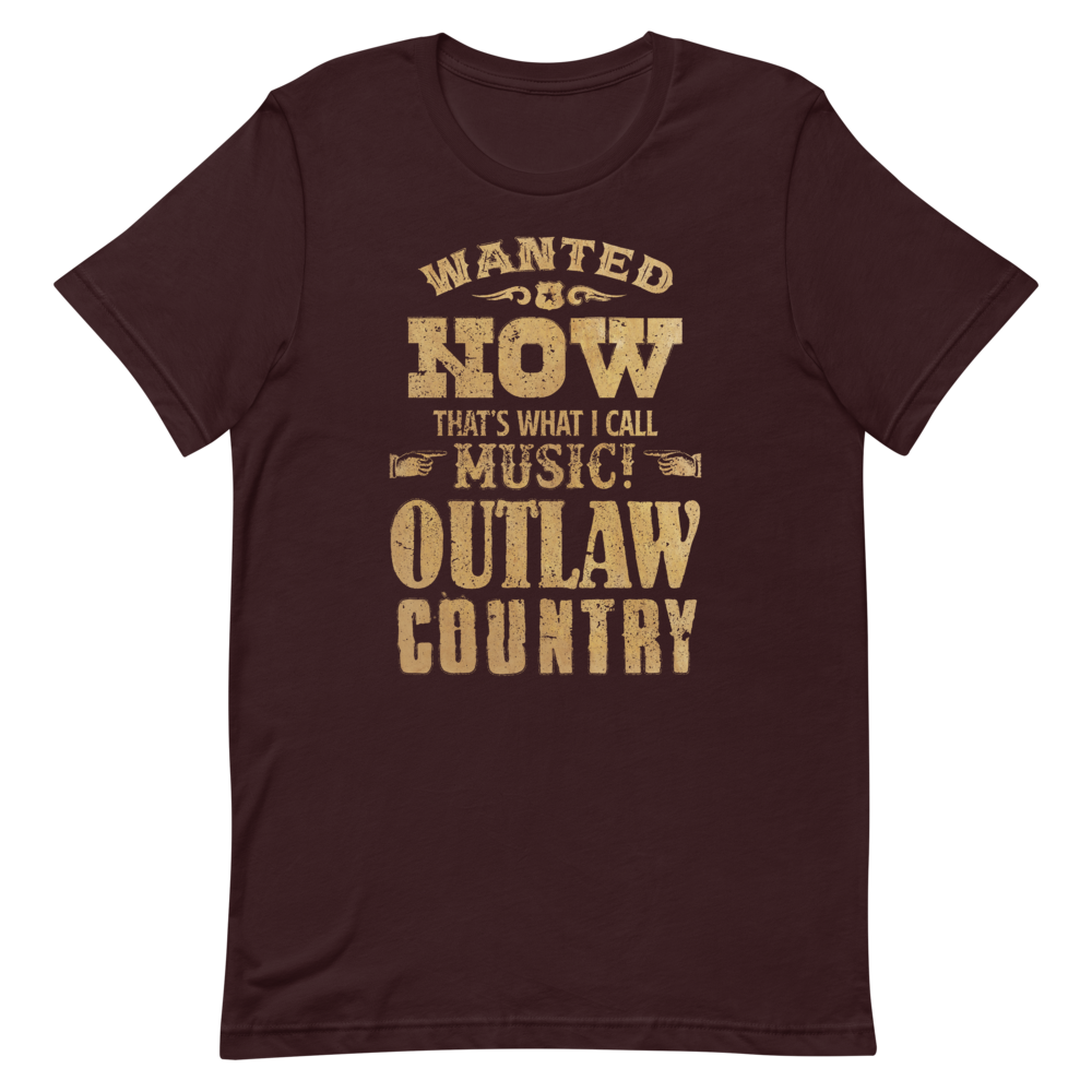 Now Outlaw Country T Shirt Now Official Shop