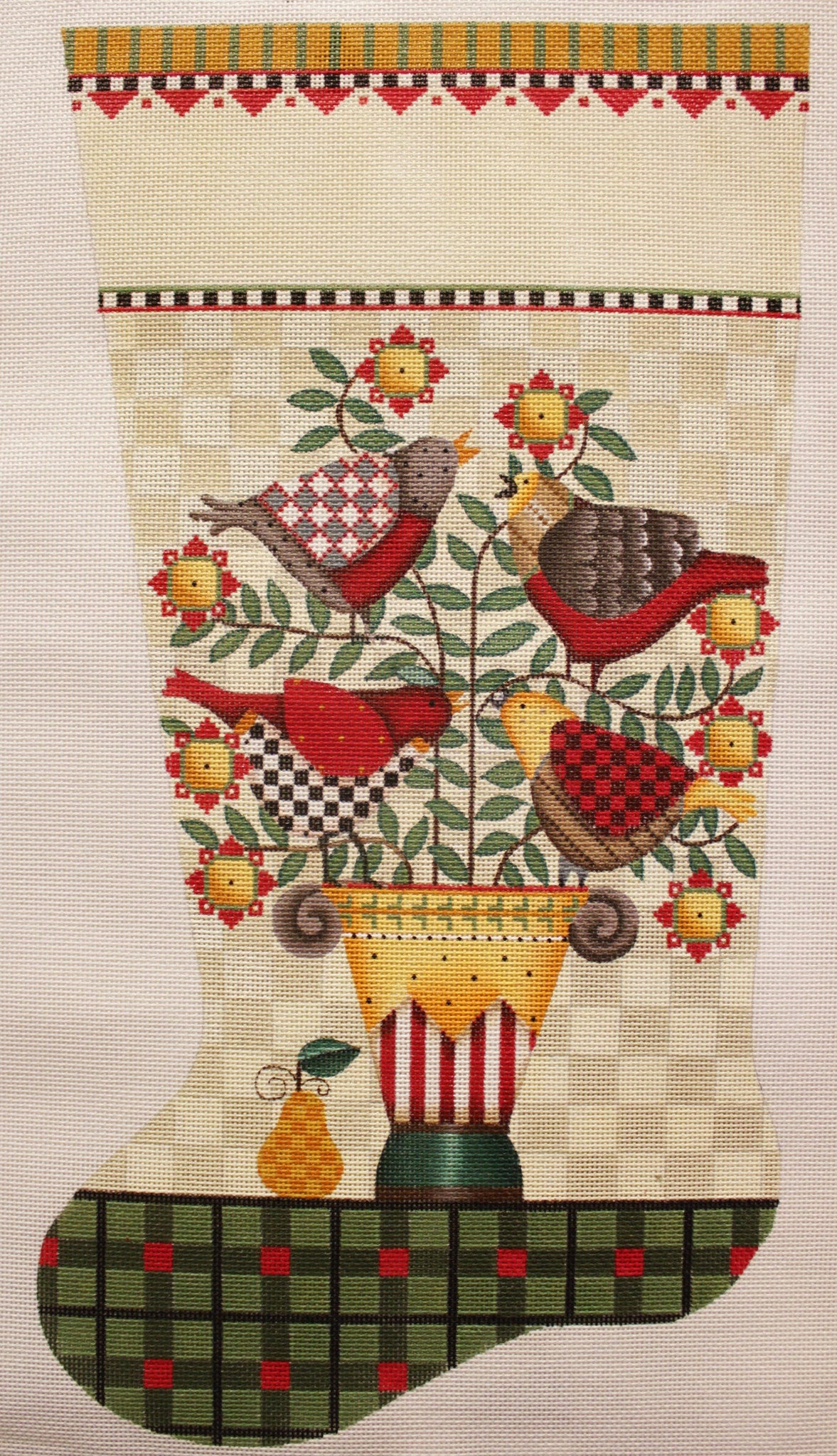 Melissa Shirley Dm11 D Calling Birds Stocking