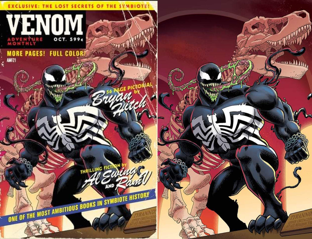 Venom 1 Tony Fleecs 2021 Trade Dress And Virgin Variants East Side Comics